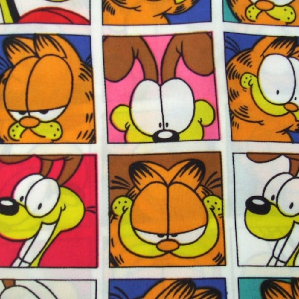 Garfield And Odie Scarf - Gem
